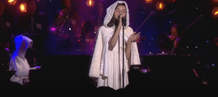Angelina Jordan Singing at Alan Walker Is Heading Home Is Absolutely ...