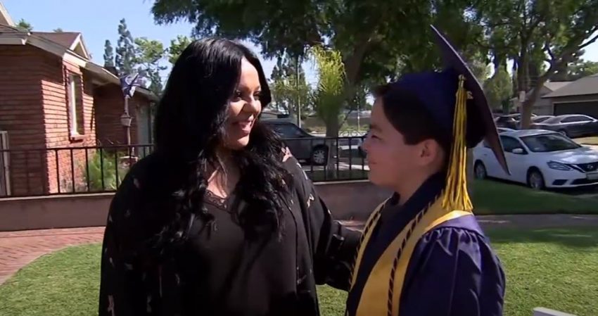 13-Year-Old Graduates From College with Four Associates Degrees