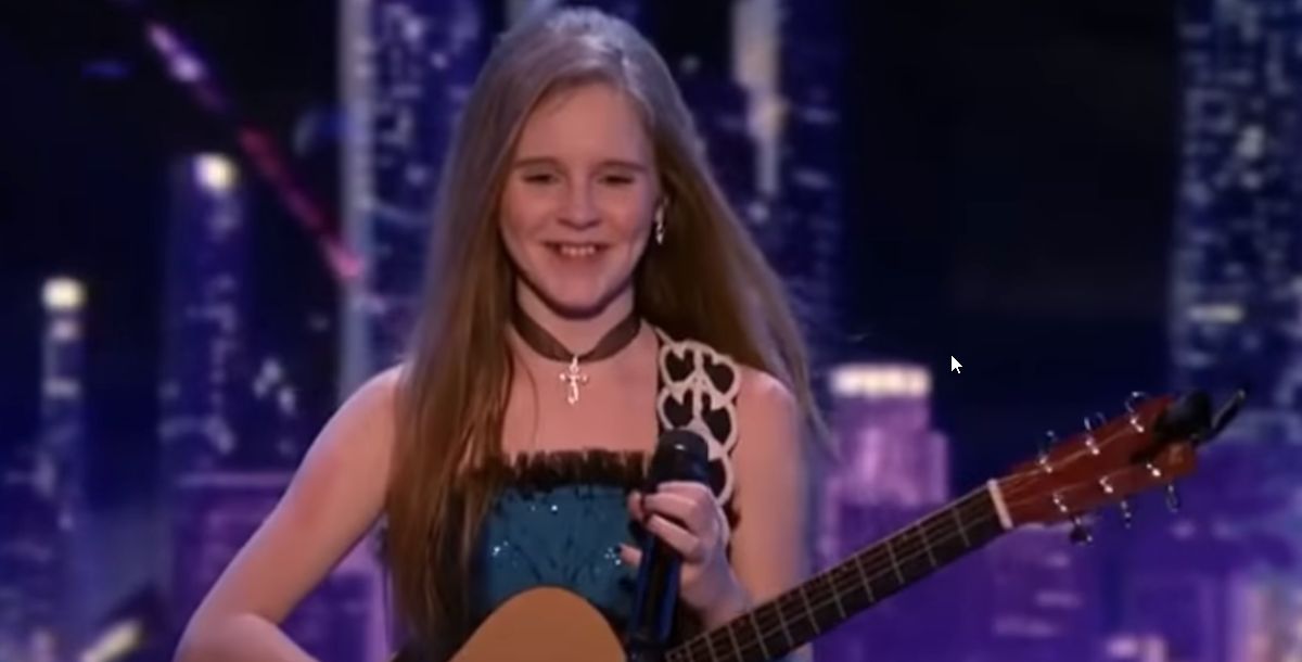 12-Year-Old Country Girl Kadie Lynn Stuns America's Got Talent Crowd