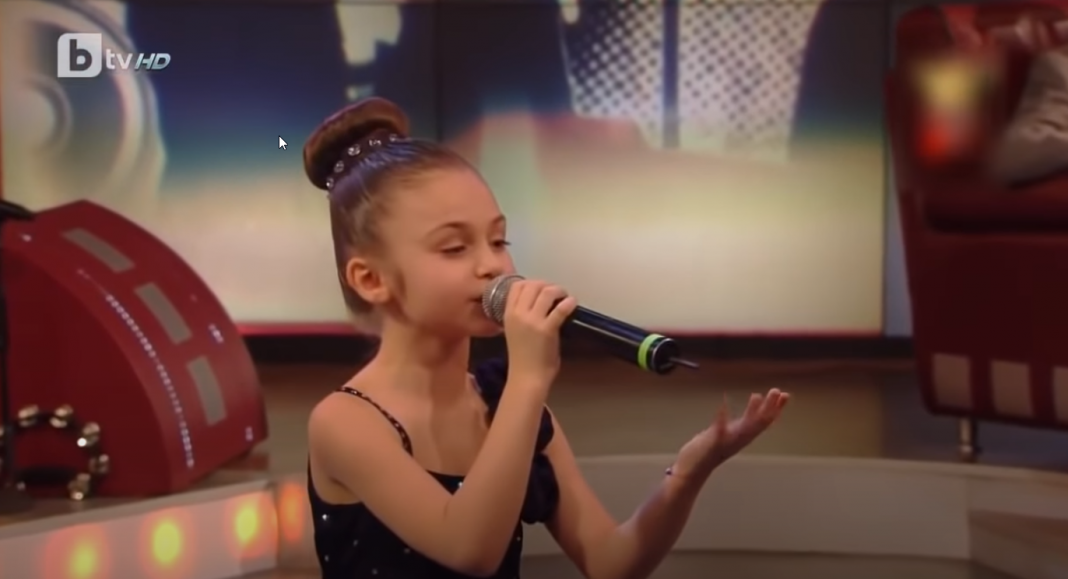 Krisia Todorova's Adorable Smile and Incredible Voice Singing 'My Heart ...