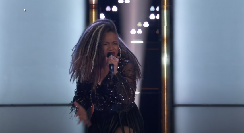 Sandy Redd Turns Her Audition into Her Own Concert Making the 4 Judges ...